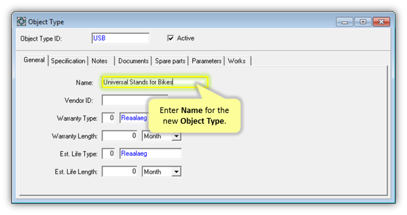 Prodmaster How To Create A New Object Type